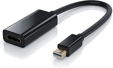 NÖRDIC Mini DisplayPort må HDMI HA Adapter 4Kx2K i 60Hz 4.96gbps ...