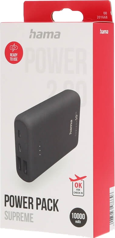 Hama Supreme 10HD 10000mAh powerbank - Elkjøp