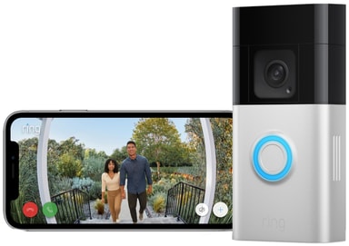 Ring Battery Plus smart ringeklokke med video - Elkjøp