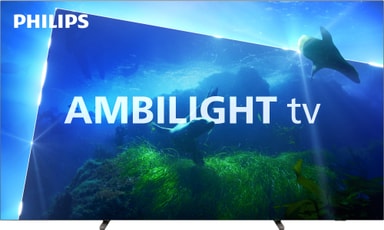 Philips 77" OLED808 4K 120Hz OLED Ambilight TV (2023) - Elkjøp