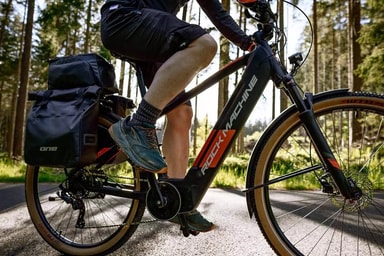 Rock Machine Storm INT e90-29 Touring Black/Silver/Orange, Elsykkel ...