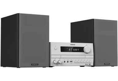 Kenwood M-822DAB Mini-system med Bluetooth og DAB+ (hvit) - Elkjøp