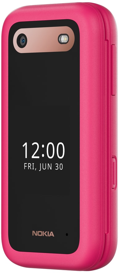 Nokia 2660 Flip mobiltelefon (rosa) - Elkjøp | Elkjøp