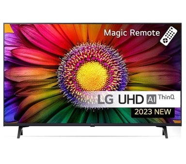 LG 43" UR8000 4K LCD TV (2023) - Elkjøp