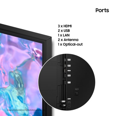 Samsung 75" CU7175 LED 4K Smart TV (2023) - Elkjøp | Elkjøp