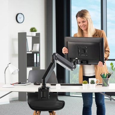 HAMA Monitorfeste Performer For En Monitor Dynamisk Svart - Elkjøp | Elkjøp