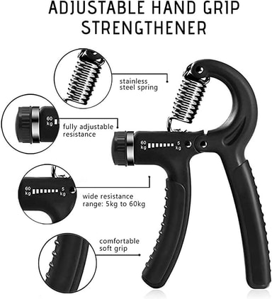 Håndgrep og fingertrener 5 deler oransje - Elkjøp | Elkjøp