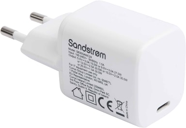 Sandstrom USB-C 30W GaN lader med USB-C kabel - Elkjøp | Elkjøp