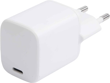 Sandstrom USB-C 30W GaN lader med USB-C kabel - Elkjøp
