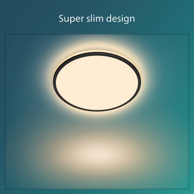 Philips Ozziet taklys 18W (sort) - Elkjøp