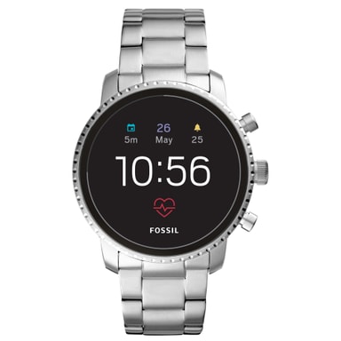 Fossil Q Explorist gen. 3 smartklokke (rustfritt stål) - Elkjøp