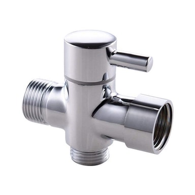 T-kobling med stengeventil for bad, 3-veis - Elkjøp