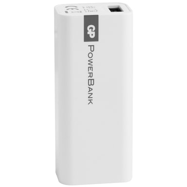 GP PowerBank Yolo 2600 mAh (hvit) - Elkjøp