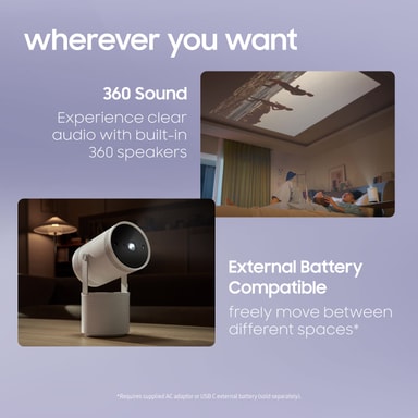 Samsung The Freestyle 2. gen smart projektor - Elkjøp