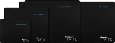 Roccat Taito Mid-Size gaming mousepad (Shiny Black) - Elkjøp