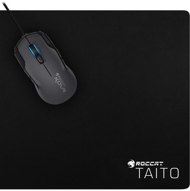 Roccat Taito Mid-Size gaming mousepad (Shiny Black) - Elkjøp