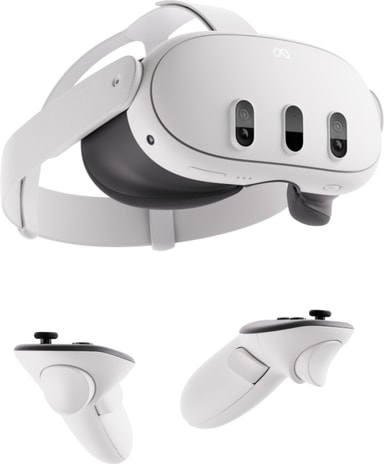 Meta Quest 3 VR bärbart headset (128 GB) - Elgiganten - Elgiganten