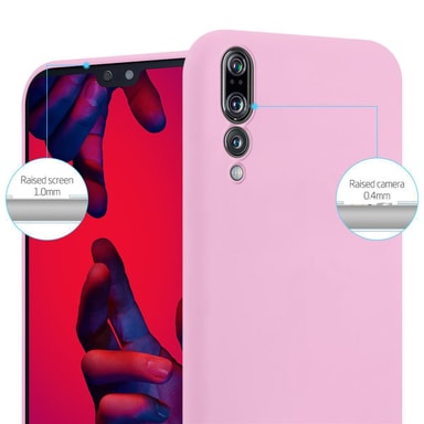 Deksel Huawei P20 PRO / P20 PLUS Silikon cover (rosa) - Elkjøp