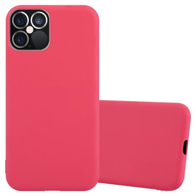 Deksel iPhone 12 PRO MAX Silikon cover (rød) - Elkjøp