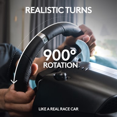 Logitech G920 Driving Force Ratt till racingspel - Elgiganten - Elgiganten