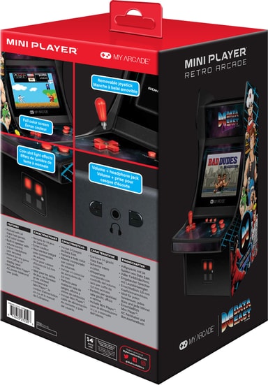 My Arcade Mini Player 10" Data East hits retro spillkonsoll - Elkjøp ...