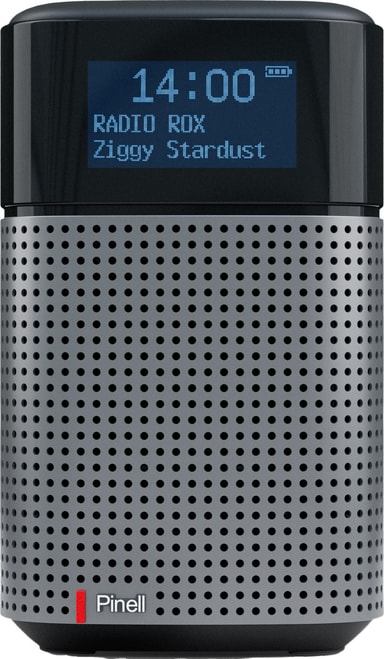 Pinell North Basic bærbar digital radio (sort) - Elkjøp | Elkjøp