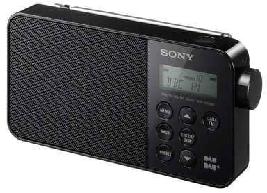 Sony DAB+ radio XDR-S40DBP (sort) - Elkjøp