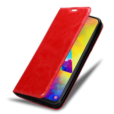 lommebokdeksel Samsung Galaxy M20 case (rød) - Elkjøp