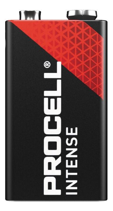 Procell Alkaline Intense 9V 5 x 10ct Retail - Elkjøp