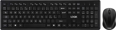Logik sett med trådløs mus og tastatur Pan Nordic versjon - Elkjøp | Elkjøp