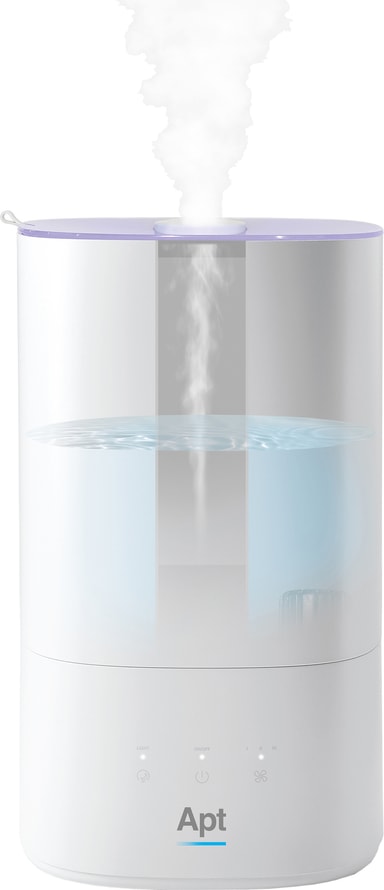 Apt Ultrasonic kjølig luftfukter (grå) - Elkjøp | Elkjøp