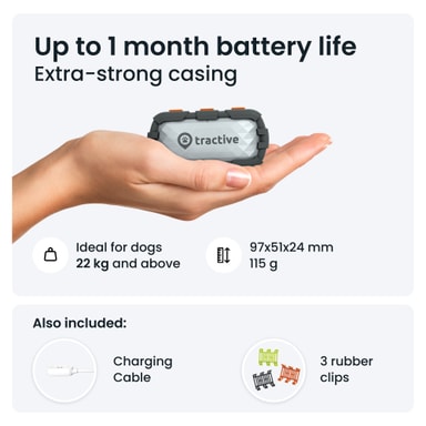 Tractive DOG XL Adventure Edition GPS tracker hund - Elkjøp