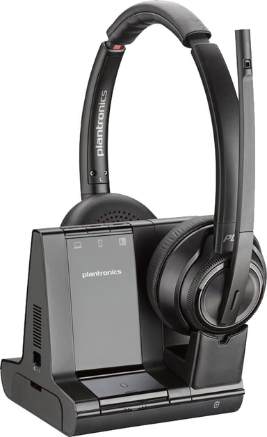 HP Poly Savi 8220 DECT headsett med base - Elkjøp
