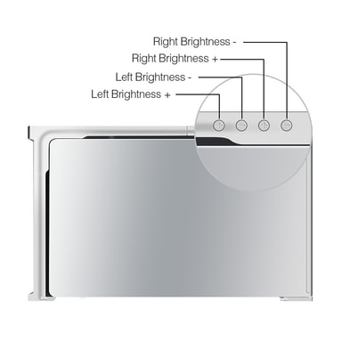 NÖRDIC doble bærbare 13,3""-skjermer med teleskopstativ for bærbar ...