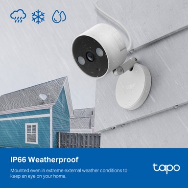 TP-Link Tapo C120 WiFi utendørs sikkerhetskamera - Elkjøp | Elkjøp