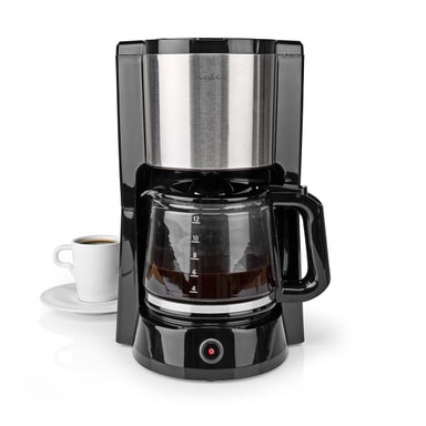 Nedis Kaffetrakter | Filter kaffe | 1.5 l | 12 Kopper | Hold varm ...