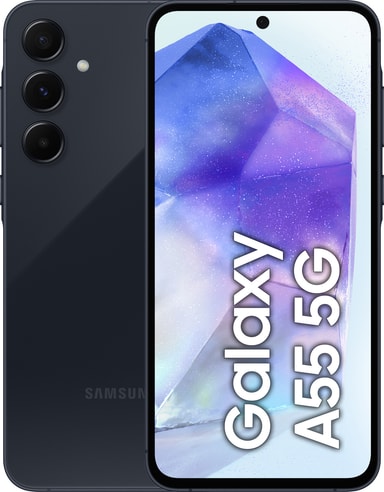 Samsung Galaxy A55 5G smartphone 8/256GB (navy) - Elgiganten - Elgiganten