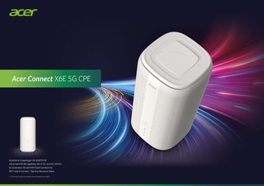 Acer Connect X6E CPE 5G WiFi-ruter - Elkjøp | Elkjøp