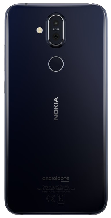 Nokia 8.1 smarttelefon (blå/sølv) - Elkjøp | Elkjøp
