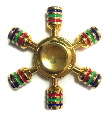 Fidget Spinner - Metal Gold Piston - Elkjøp | Elkjøp
