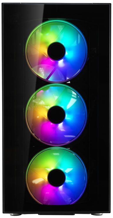 Fractal Design Vision S2 PC-kabinett (RGB/herdet glass) - Elkjøp