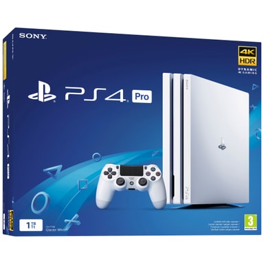 PlayStation 4 Pro 1 TB hvit Elkj p PlayStation 4 Pro 1 TB hvit Elkj p