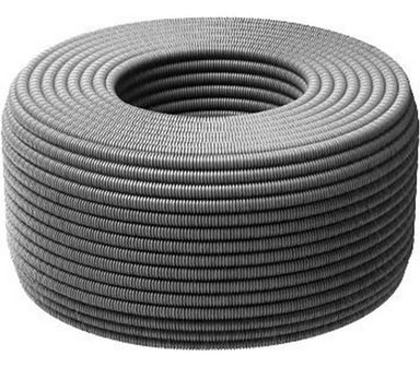 K-rør 16mm (50m) Korrugert plastrør PVC Grå PM Flex - Elkjøp