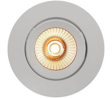 Alfa reflektor 360-tilt Downlight Warmdim 8W matt hvit - Elkjøp