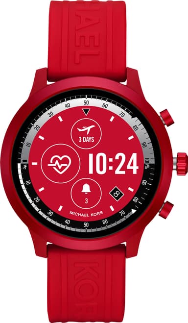 Michael Kors Access MKGO smartklokke 43 mm (rød) - Elkjøp