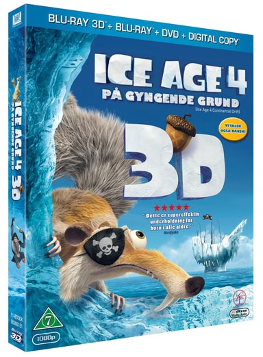 Istid 4: Kontinenter på avveie (3D Blu-ray) - Elkjøp