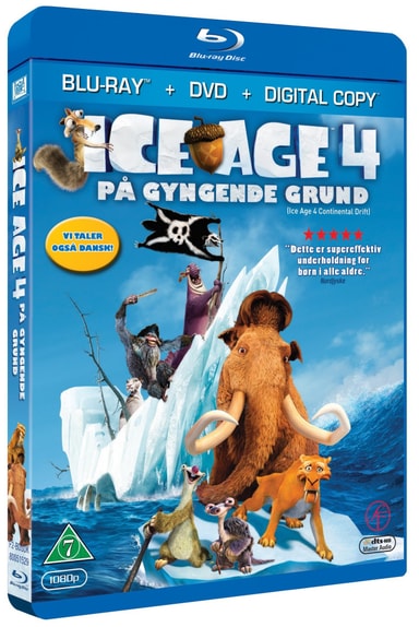 Istid 4: Kontinenter på avveie (Blu-ray + DVD) - Elkjøp