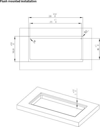 EVOline BackFlip stikkontakt (sort glass) - Elkjøp | Elkjøp