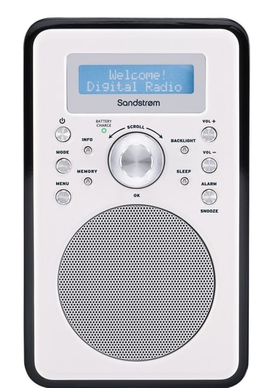 Sandstrøm FM/DAB+ radio SVDRB12E (sort) - Elkjøp | Elkjøp