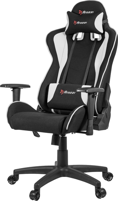 Arozzi Mezzo V2 Fabric gamingstol (sort/hvit) - Elkjøp | Elkjøp
